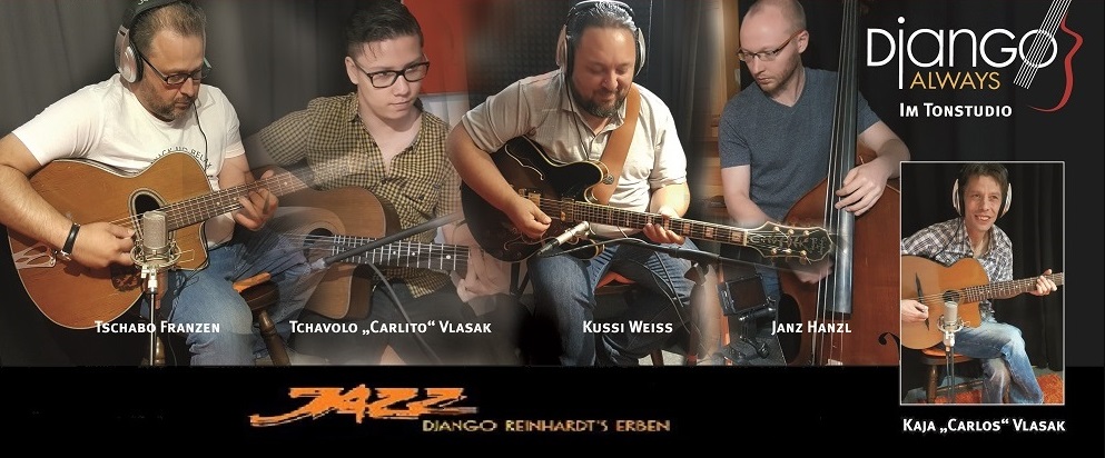 Django Druckvorlage CD-Cover - Django-Reinhardt-Platz in Hildesheim Germany