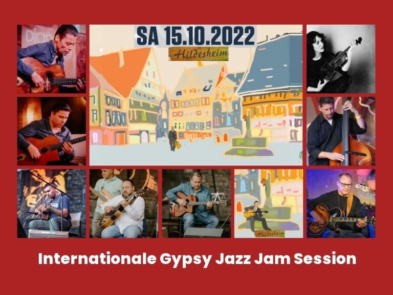 Jam Session Flyer Django Reinhardt Platz In Hildesheim Germany Jam Session Flyer Django Reinhardt Platz In Hildesheim Germany